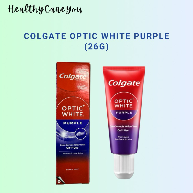 Colgate Optic White Purple (26g) | Shopee Malaysia