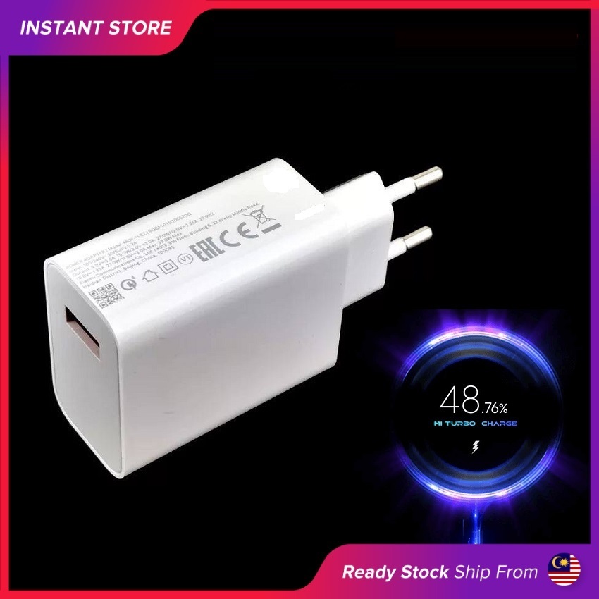 Penyesuai Cas Turbo Mi 33W / 30W Dengan Kabel Untuk Xiaomi Mi 11 Poco ...