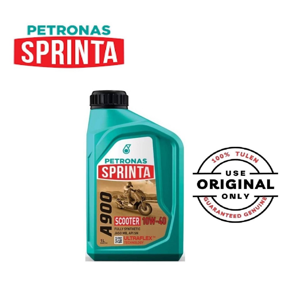 [EM] PETRONAS Sprinta A900 10W-40 Fully Syn Minyak Enjin Moto 10W40 ...