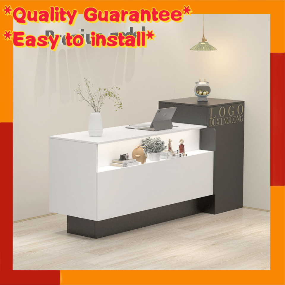 Reception bar table cashier counter clothing store bar supermarket ...