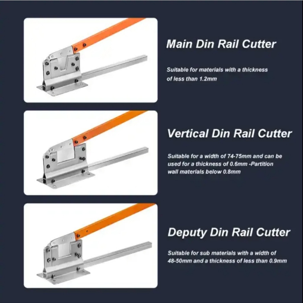 "IMBOT" Stainless Steel Deputy Din Rail Cutter / Keel Cutter | Shopee ...