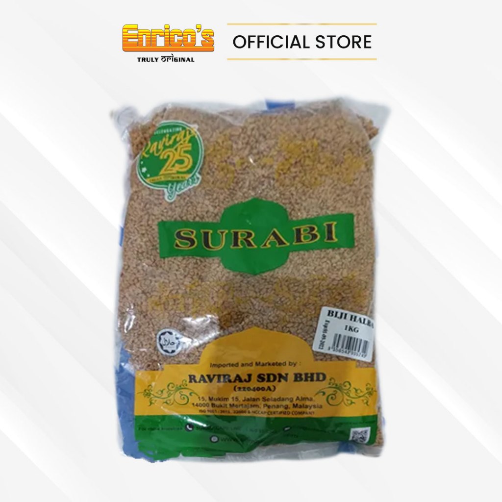 Enrico's - Surabi Biji Halba / Fenugreek 1KG | Shopee Malaysia