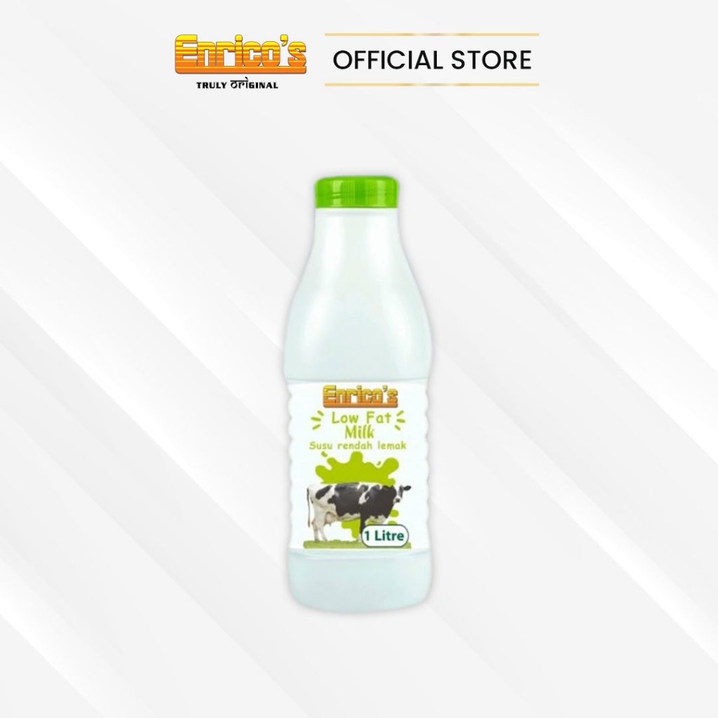 ENRICO LOW FAT BOTTLE MILK 1L | Shopee Malaysia