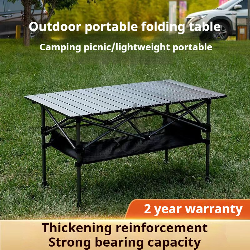 Outdoor Folding Table Chicken Roll Table Portable Camping Table Stall ...