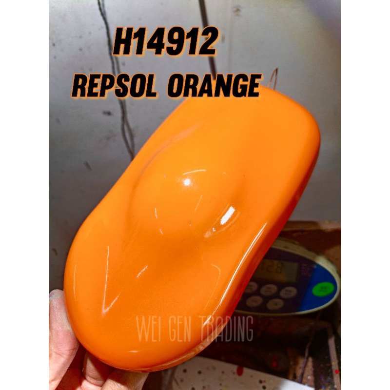H14912 - REPSOL ORANGE ( 2K PAINT WITH HIGH TEMPERATURE ) | Shopee Malaysia