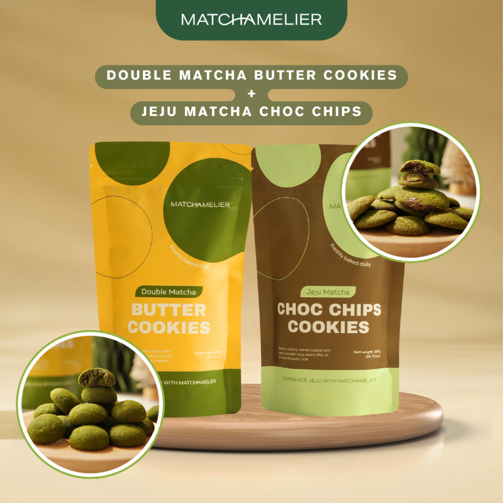 [Combo Pack] MATCHAMELIER Matcha Crunchy Cookies | Shopee Malaysia