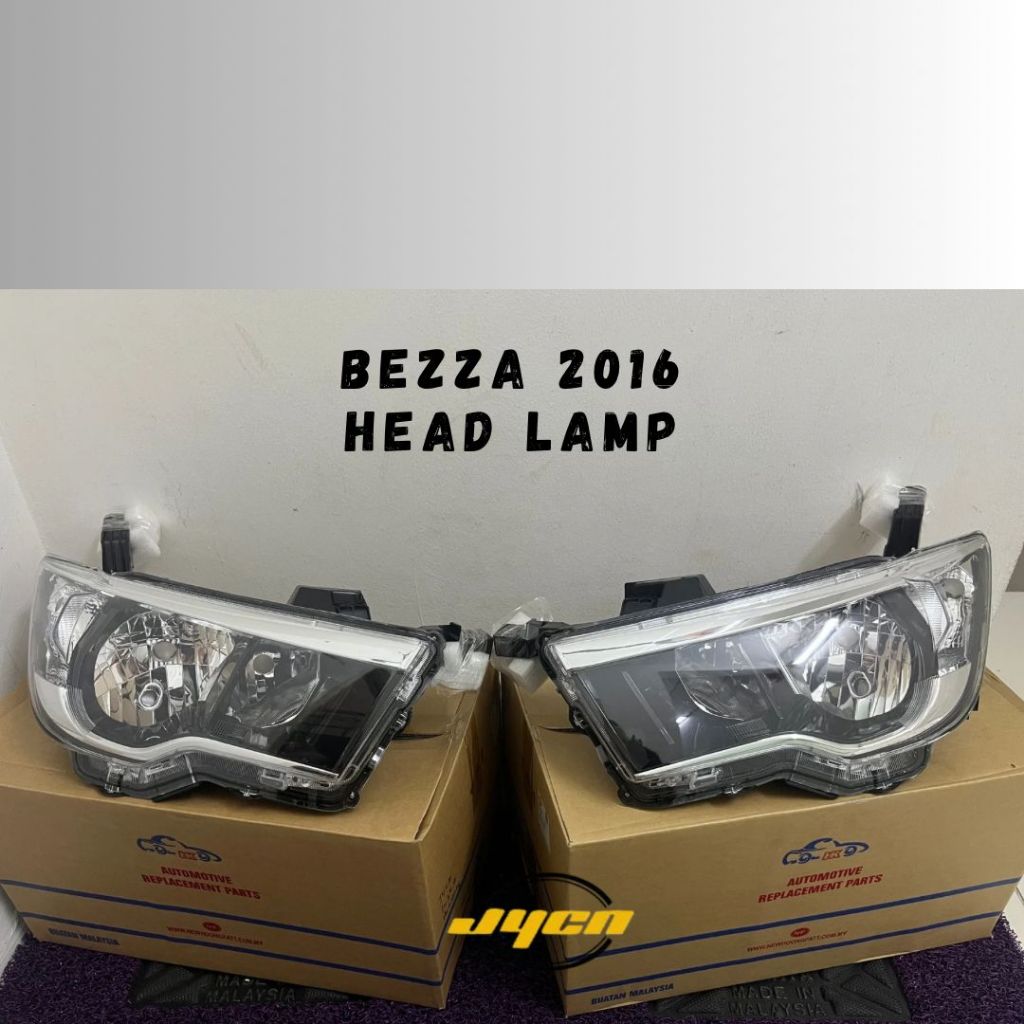 Perodua Bezza 2016-2019 Head Lamp Original Type | Shopee Malaysia