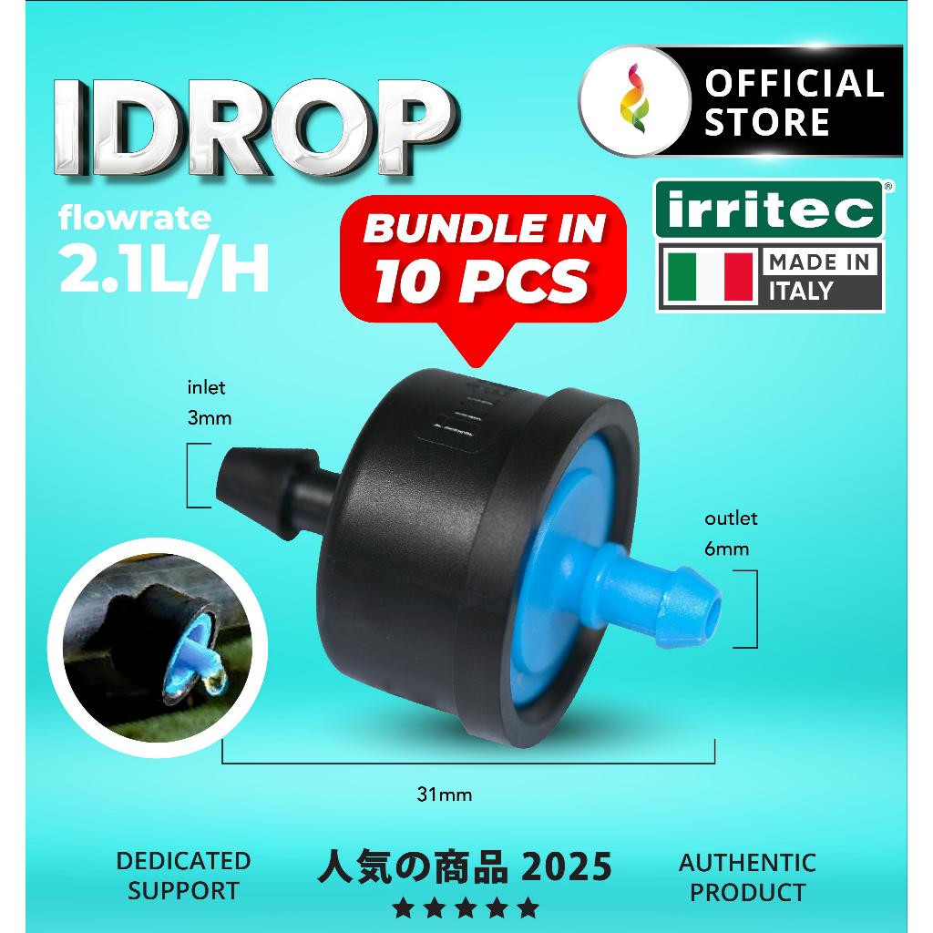 IRRITEC - IDROP BARB (Bundle 10 PCS) WATER DRIPPER NIPPLE FOR ...