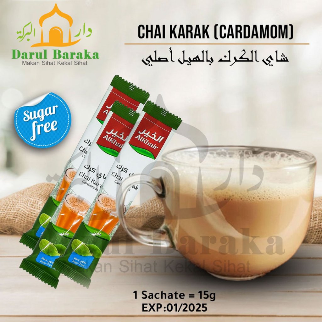Chai Karak Asli (1sachets ) | teh dengan halia | Arabic milk tea with ...