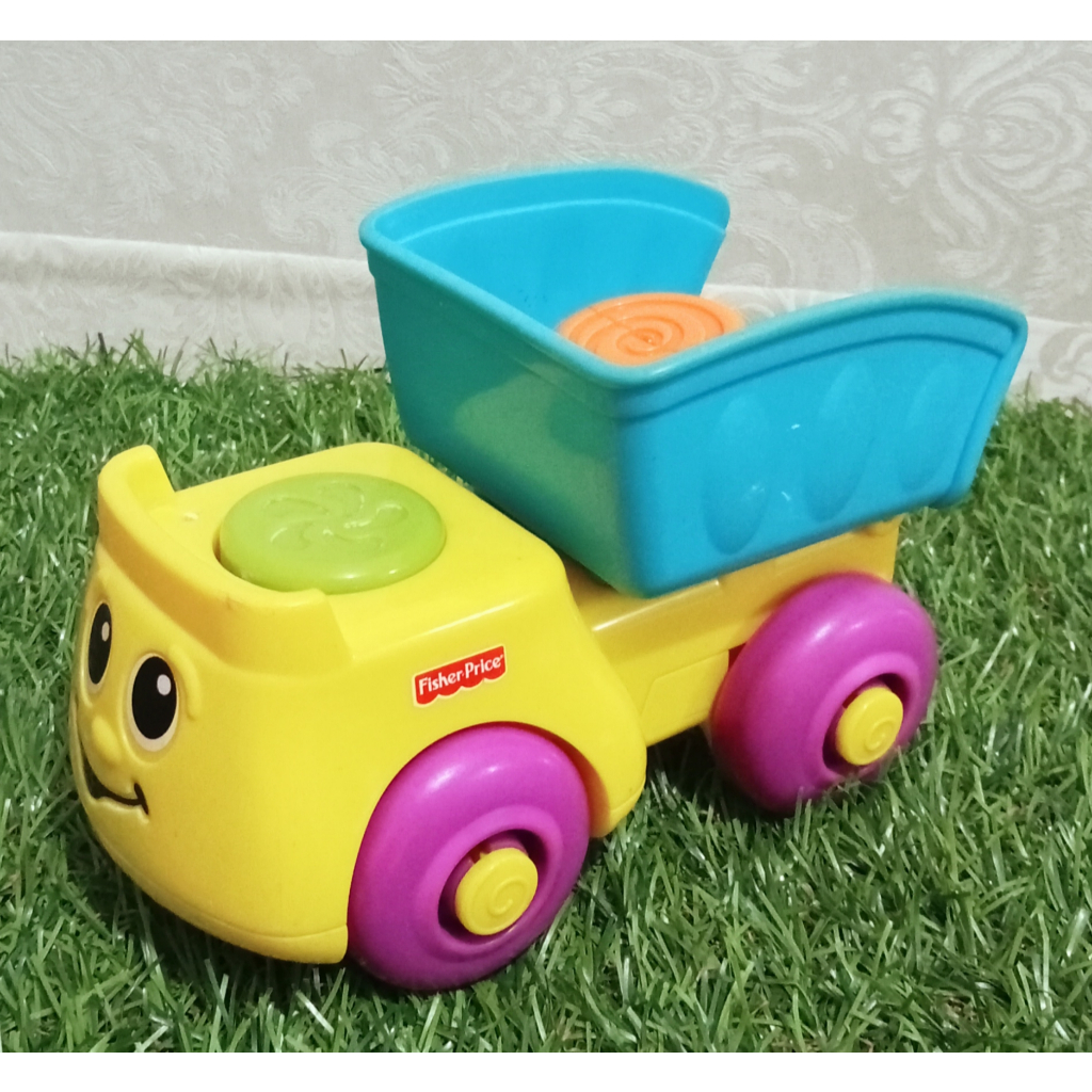 FISHER PRICE STACK AND SUPRISE DUMP TRUCK ONLY (FAULTY) | Shopee Malaysia