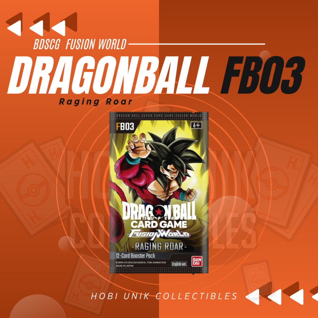 (Live Rip)[FB03] Dragon Ball Fusion World Packs | Shopee Malaysia