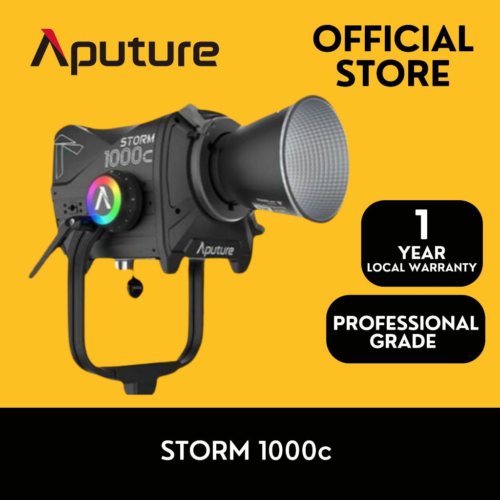 Aputure STORM 1000c BLAIR-CG LED Monolight with Wide Reflector | Shopee Malaysia