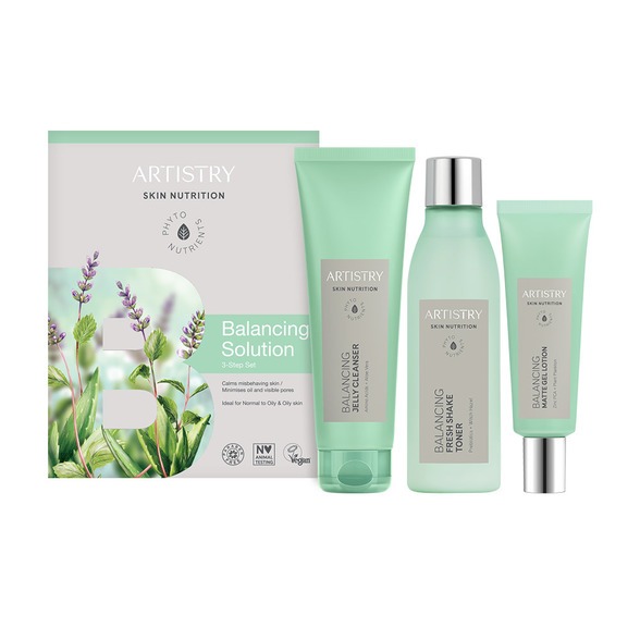 ARTISTRY SKIN NUTRITION Balancing Jelly Cleanser Matte Day Lotion SPF ...