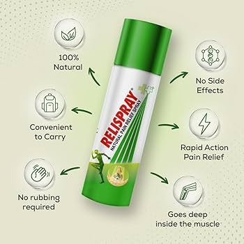 Relispray Pain Relief Spray 75g / EC ( Ethylchloride ) 100ml | Shopee ...
