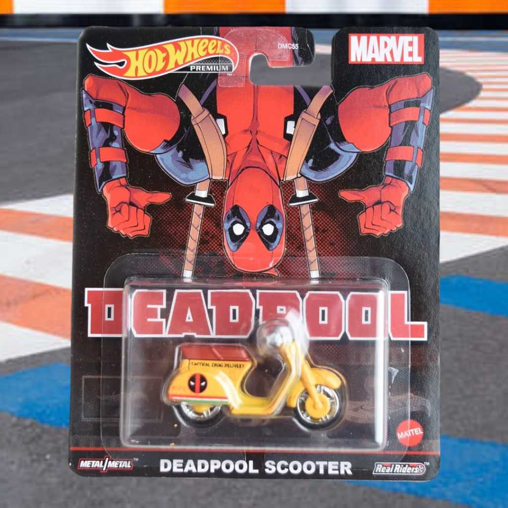 Hot Wheels Deadpool Scooter | Deadpool | Pop Culture | Shopee Malaysia