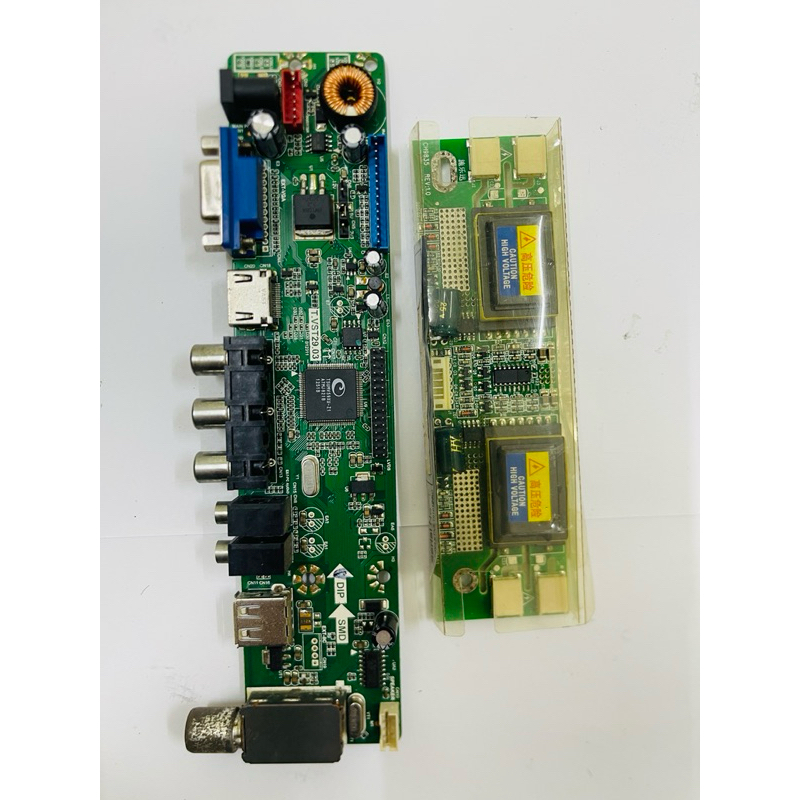 Ricson RLE-S97ZH100, T.VST29.03, motherboard and backlight driver ...