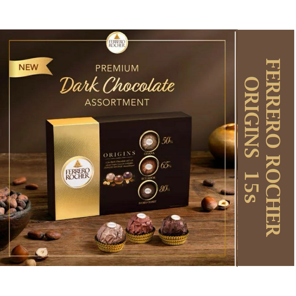 FERRERO ROCHER ORIGINS ASSORTED GIFT BOX NEW mfg 11/2024 Exp08/2025 ...