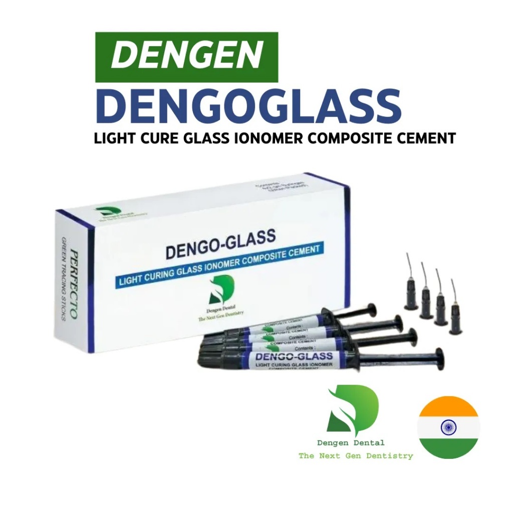 DENGEN DENGOGLASS LIGHT CURE GIC | Shopee Malaysia