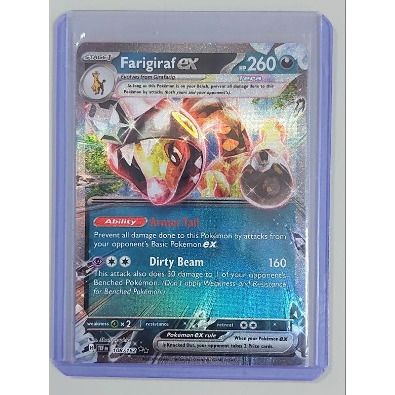 Pokemon TCG - Farigiraf ex Temporal Forces | Shopee Malaysia