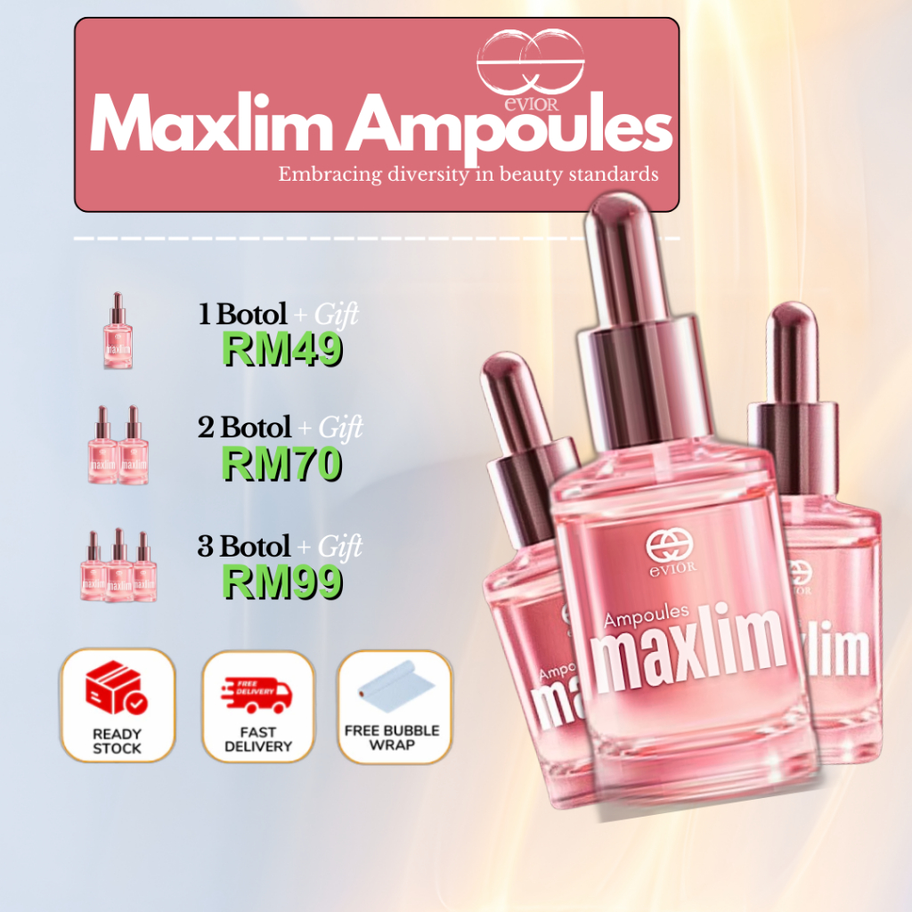 MAXLIM AMPOULES SERUM BY EVIOR | Shopee Malaysia