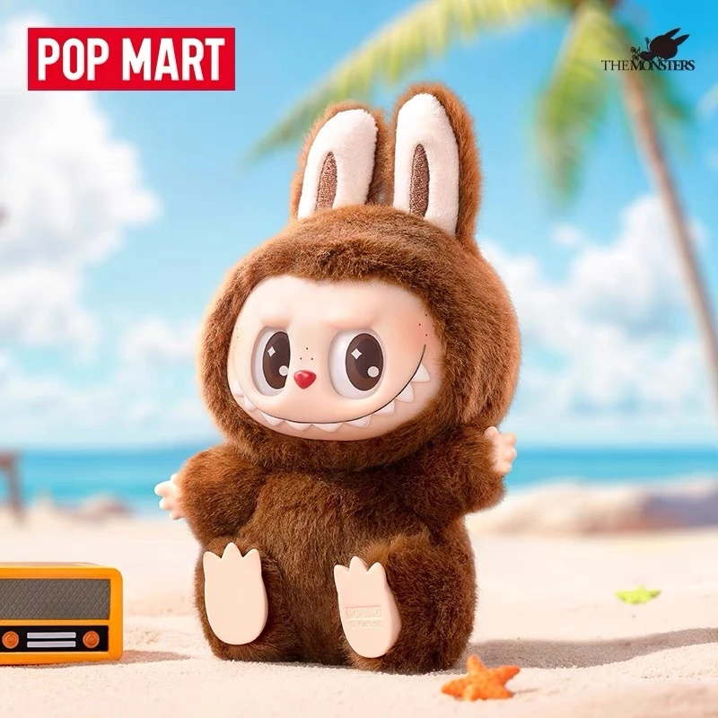 【100% Original 】POPMART LABUBU QU DUODUO Sitting Party Vinyl Plush ...