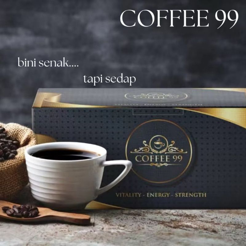 (redy stock coffee 99 body strong orginal cod first deleyvary 1box ...