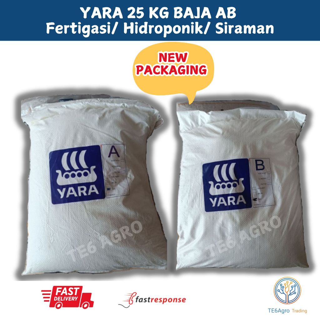 YARA 25 KG BAJA AB fertigasi Hidroponik Siraman | Shopee Malaysia
