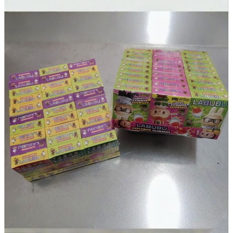 Labubu Super 3in1 30pcs Explosive Gummies / Lollipop Popping | Shopee ...