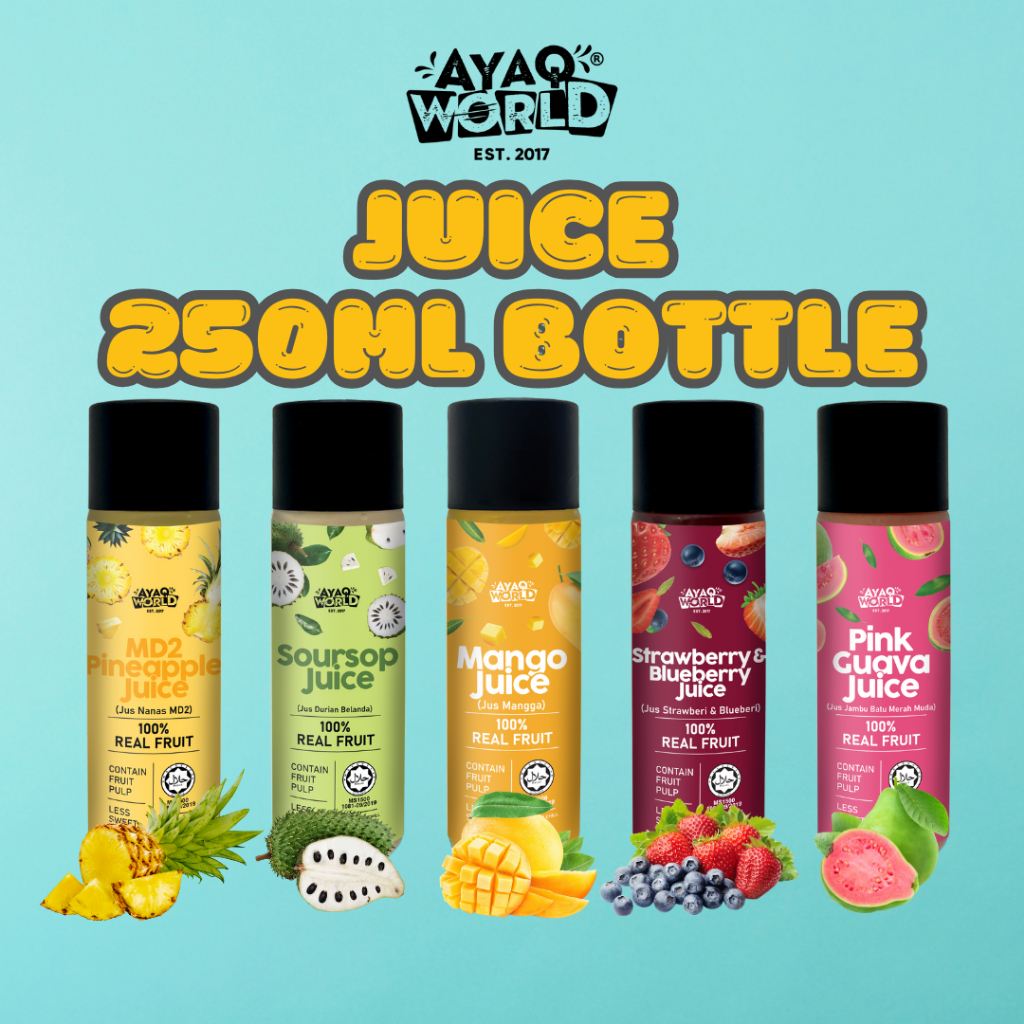 Ayaq World Juice 250ml Bottle | Shopee Malaysia