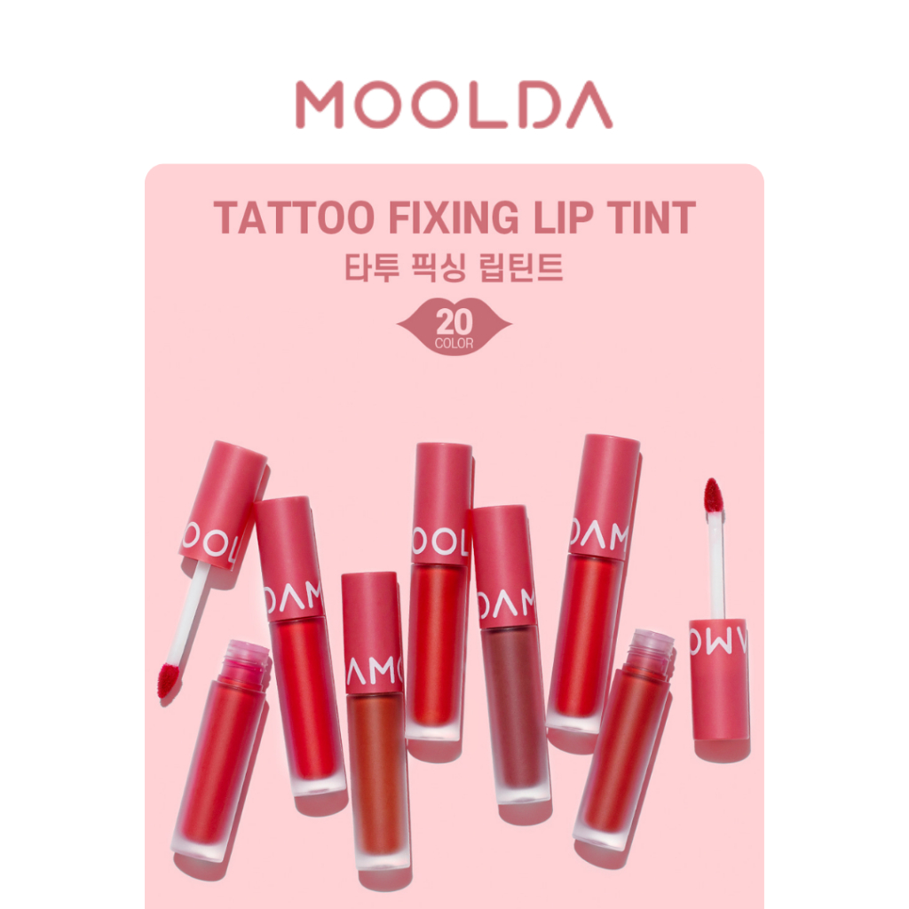 MOOLDA Tattoo Fixing Lip Tint | Shopee Malaysia