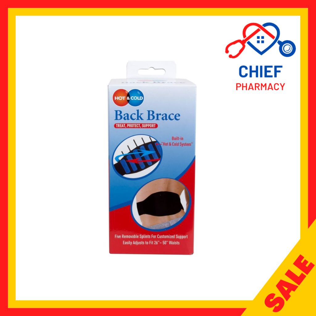 (Promo) Aculife Hot and Cold Back Brace Built in Hot and Cold | Shopee Malaysia