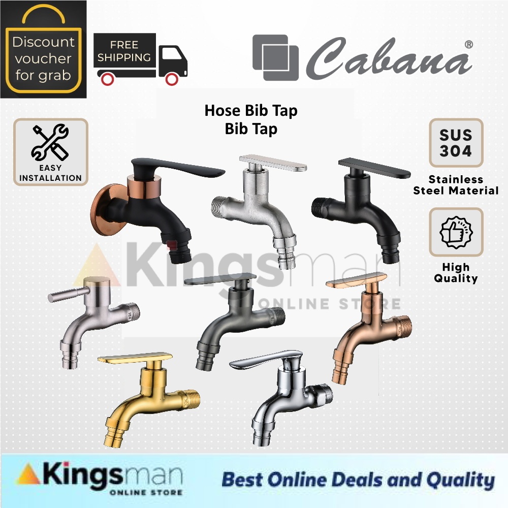 [Kingsman] CABANA Bib Tap Water Tap Faucet Tap Basin Tap Hose Bib Tap Water Tap Kitchen Tap ...