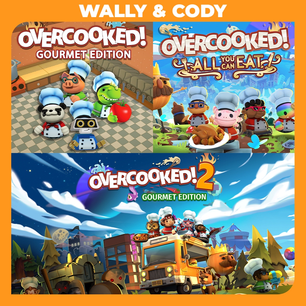 [𝐎𝐍𝐋𝐈𝐍𝐄 𝐂𝐎-𝐎𝐏] OVERCOOKED! 2 GOURMET EDTION / AYCE GAME ( DLC + UPDATES ...