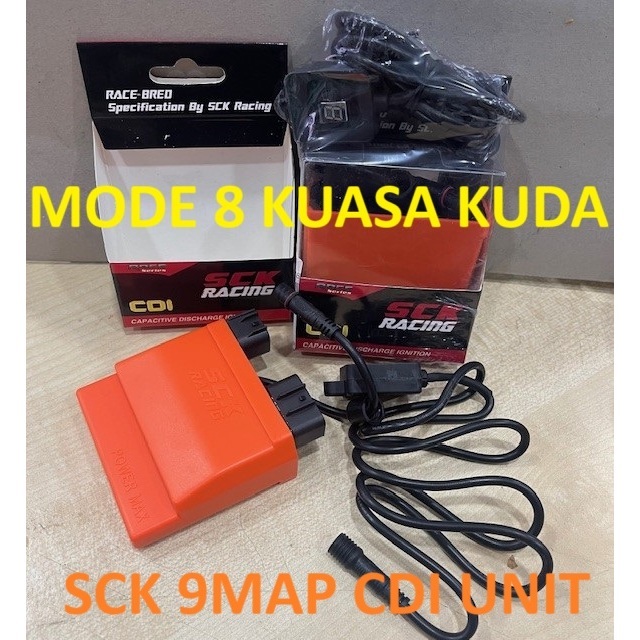 SCK RACING CDI 9 MAP ADJUSTABLE LC135 V1-V7 / LC 135 V1-V7 ( LETUP ...