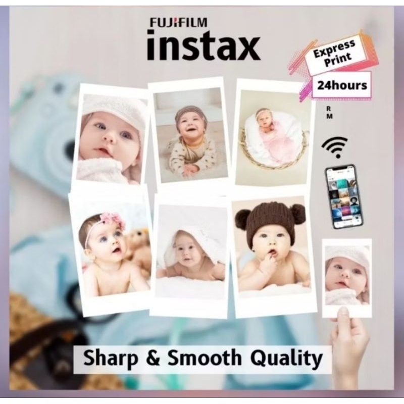Fuji Instax Mini Photo Printing-1pc(fuji paper),waterproof paper ...