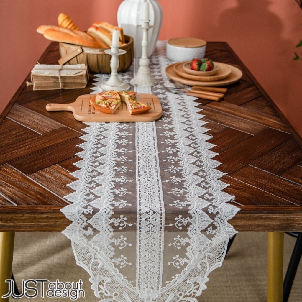Table Cloth Table Runner Meja Kain Collection Table Mat Polyester ...