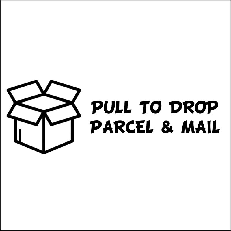 Sticker Pull To Drop Parcel & Mail | Shopee Malaysia