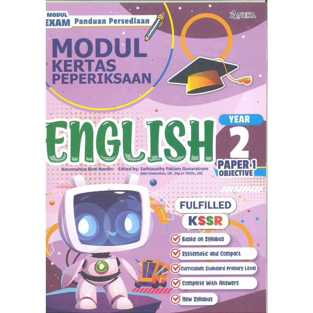 PDS ENGLISH YEAR 2 (PAPER 1 OBJECTIVE) | Shopee Malaysia