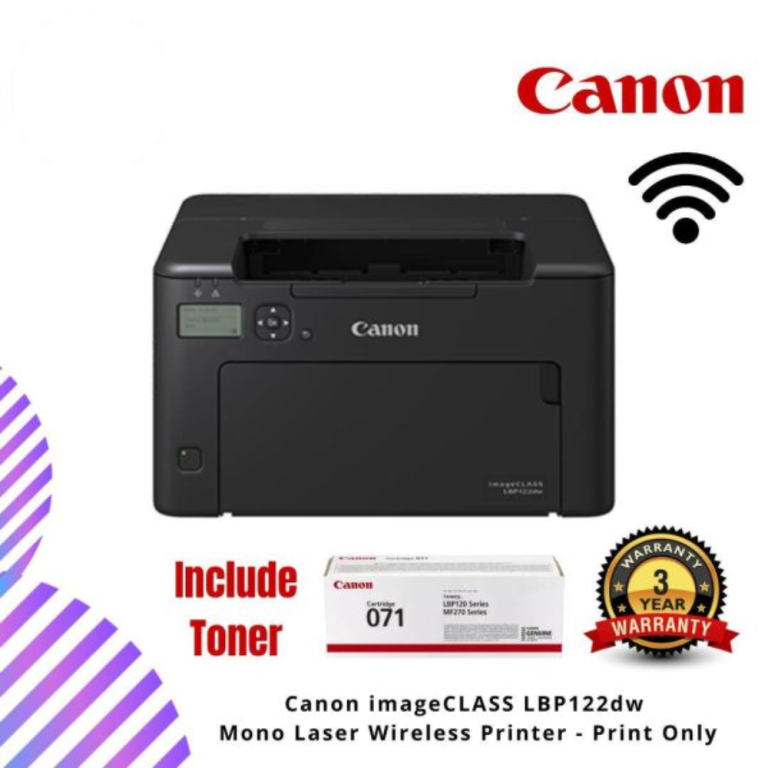 Canon imageCLASS LBP122dw Mono Laser Wireless Printer - Print Only ...
