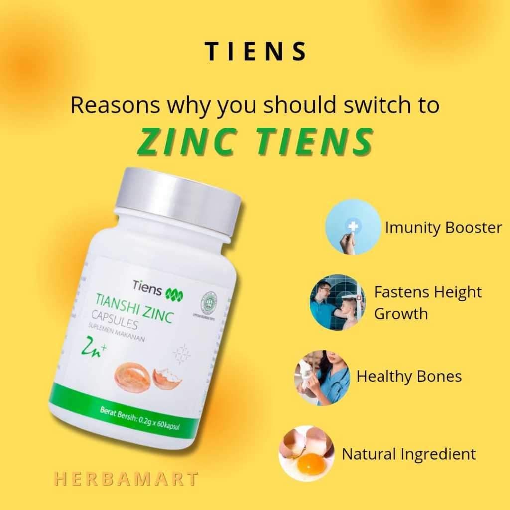 UBAT TINGGI TERBAIK CALCIUM HEIGHT UP ZINC - PENINGGI BADAN DEWASA DAN ...