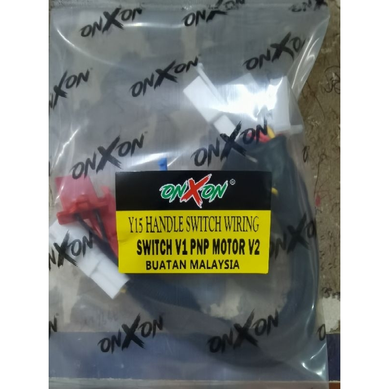 HANDLE SWITCH WIRING SET Y15 V2 MOTOR PNP METER Y15 V1 | Shopee Malaysia