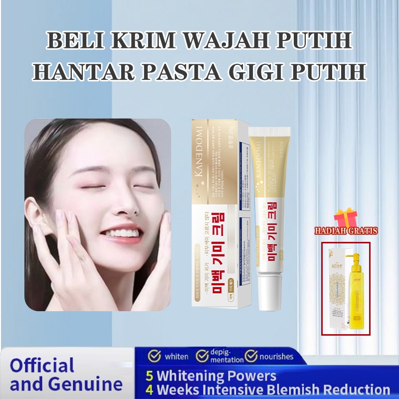 [Korean original product] [Free toothpaste] Brightening whitening cream ...