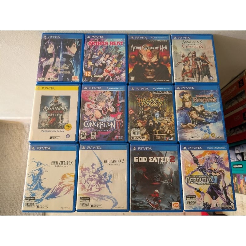 Various PS Vita USED Games PSV English | Shopee Malaysia