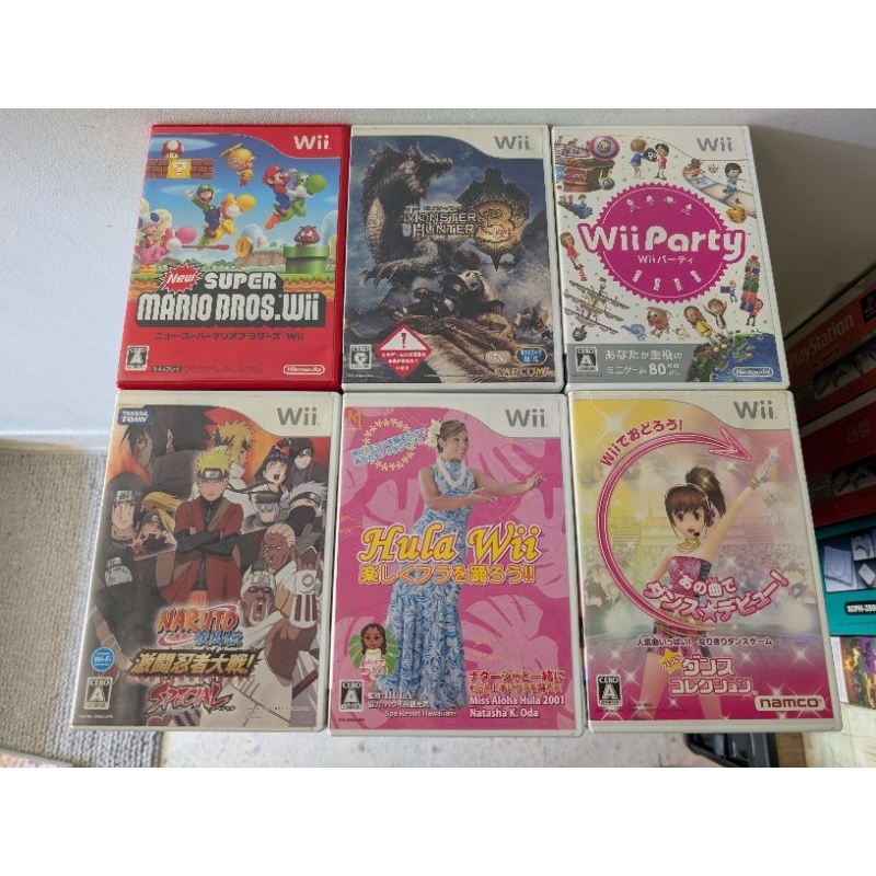 Various USED Japan Games for Nintendo Wii Japanese | Shopee Malaysia