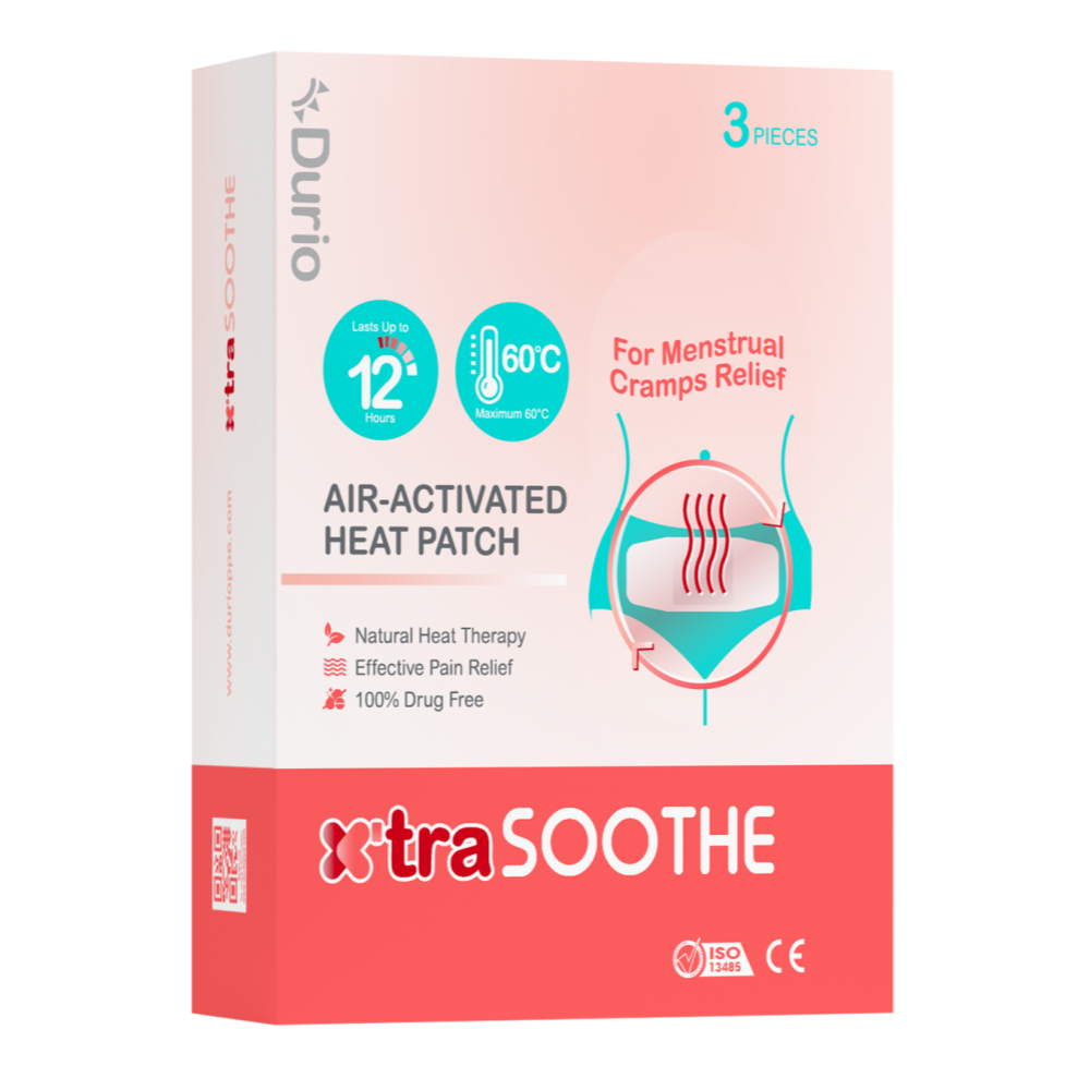 Durio X'tra Soothe Air-activated Heat Patch (3pcs) [EXP 03/2025 ...