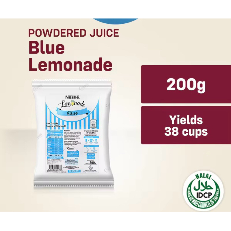 Nestle Blue Lemonade 200grams x 1pck | Shopee Malaysia