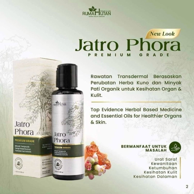 Jatro Phora 100ml - Jamu Ratu Malaya JRM Bonda Rozita Ibrahim | Shopee ...