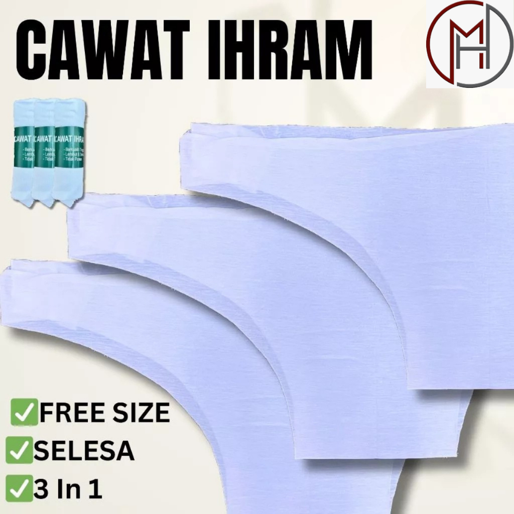 CAWAT IHRAM UNTUK LELAKI UMRAH DAN HAJI | Shopee Malaysia