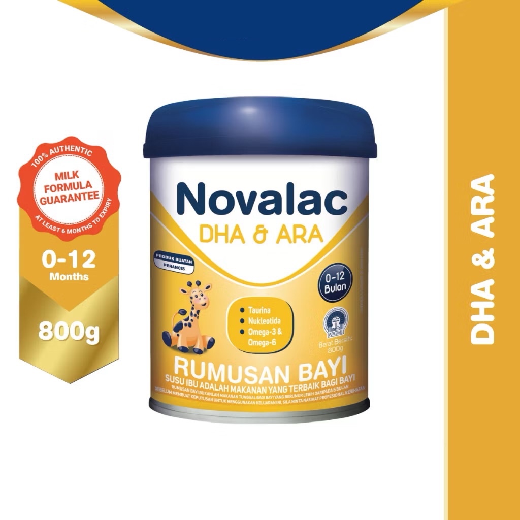 Novalac DHA & ARA Spooncap (800g) | Shopee Malaysia