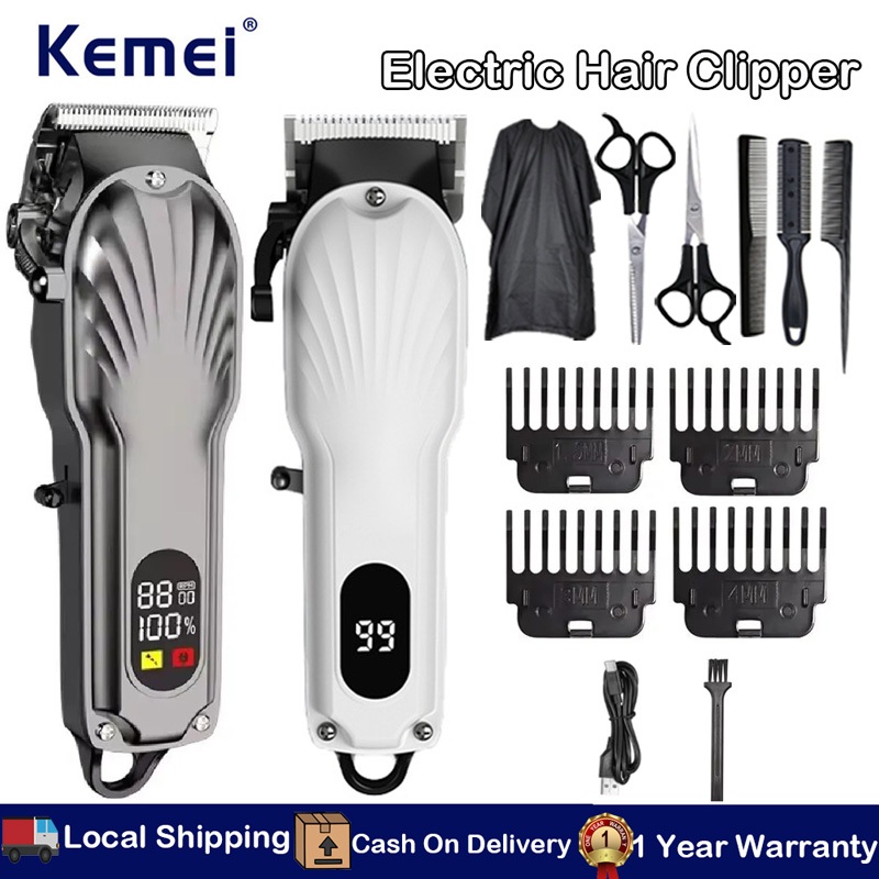 Hair Cutting Machine Professional Hair Clipper Beard Trimmer Barber USB ...
